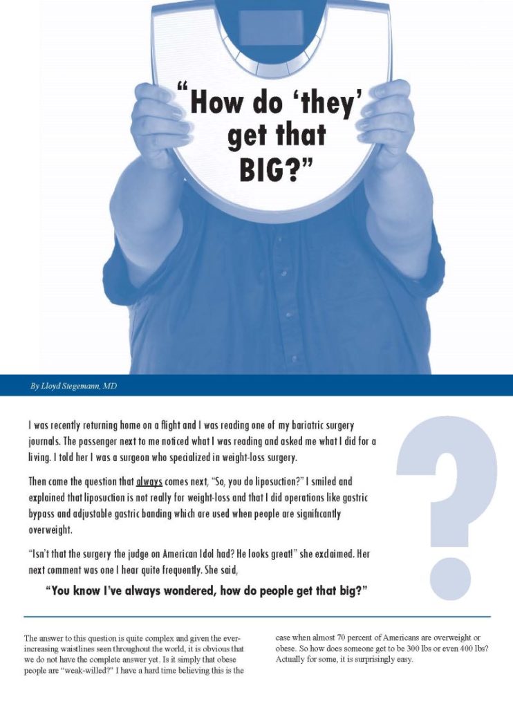 "How do they get that BIG?" - Obesity Action Coalition