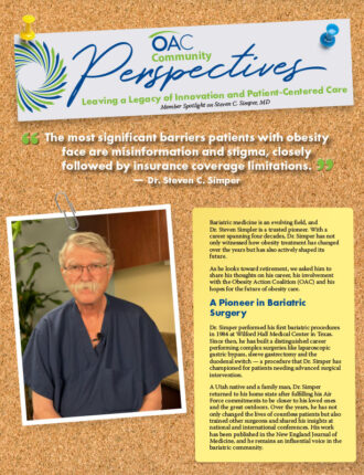 OAC Perspectives: Leaving a Legacy of Innovation and Patient-Centered ...