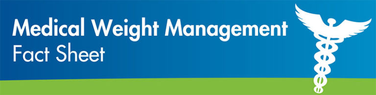 Medical Weight Management Fact Sheet - Obesity Action Coalition