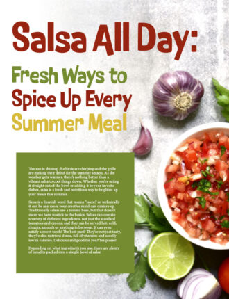 Salsa All Day: Fresh Ways to Spice Up Every Summer Meal - Obesity ...