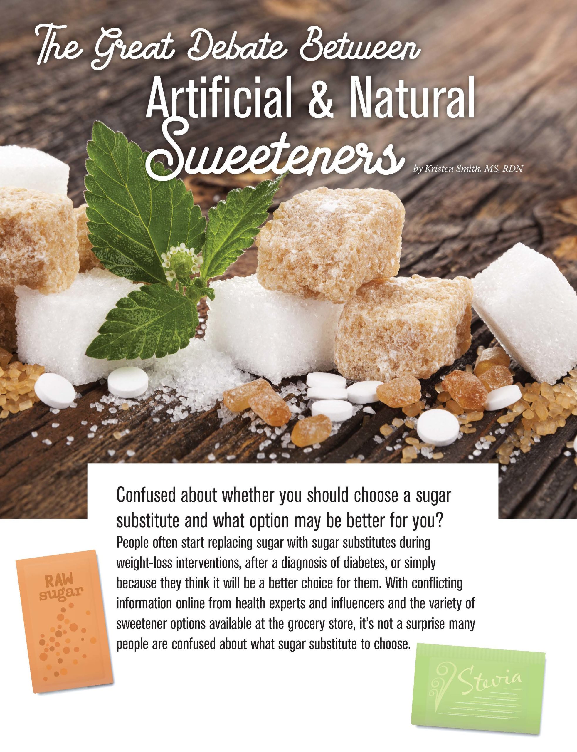 The Great Debate Between Artificial And Natural Sweeteners Obesity
