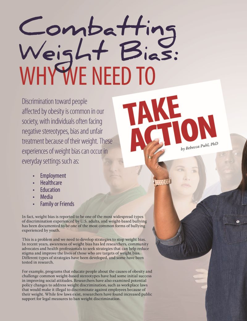Combating Weight Bias: Why We Need to Take Action - Obesity Action ...